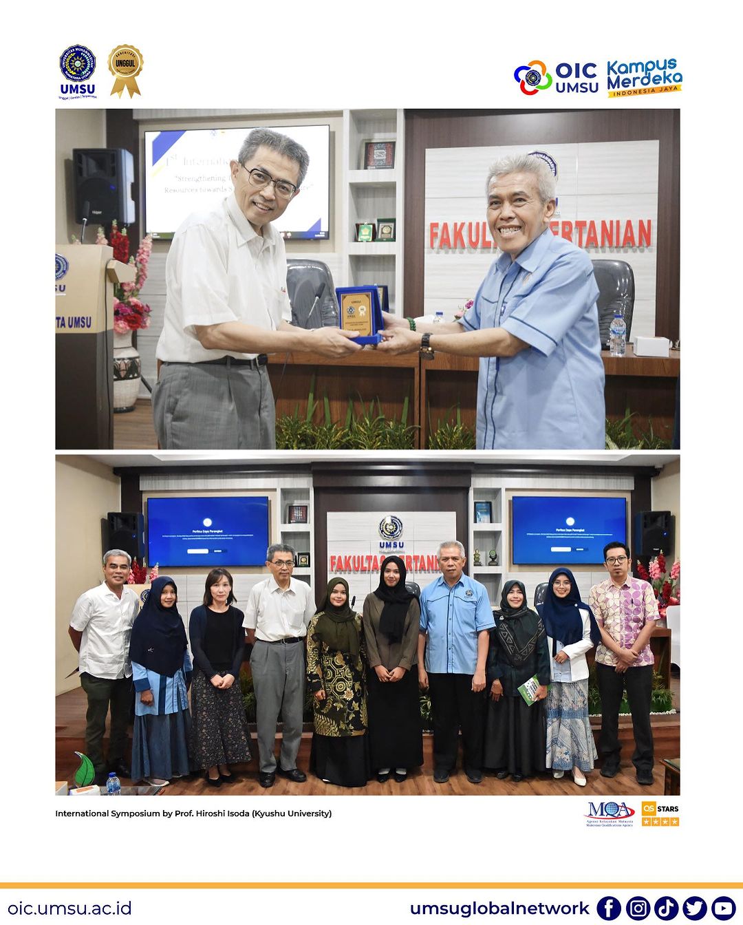 Faculty of Agriculture UMSU Held the First International Symposium By ...